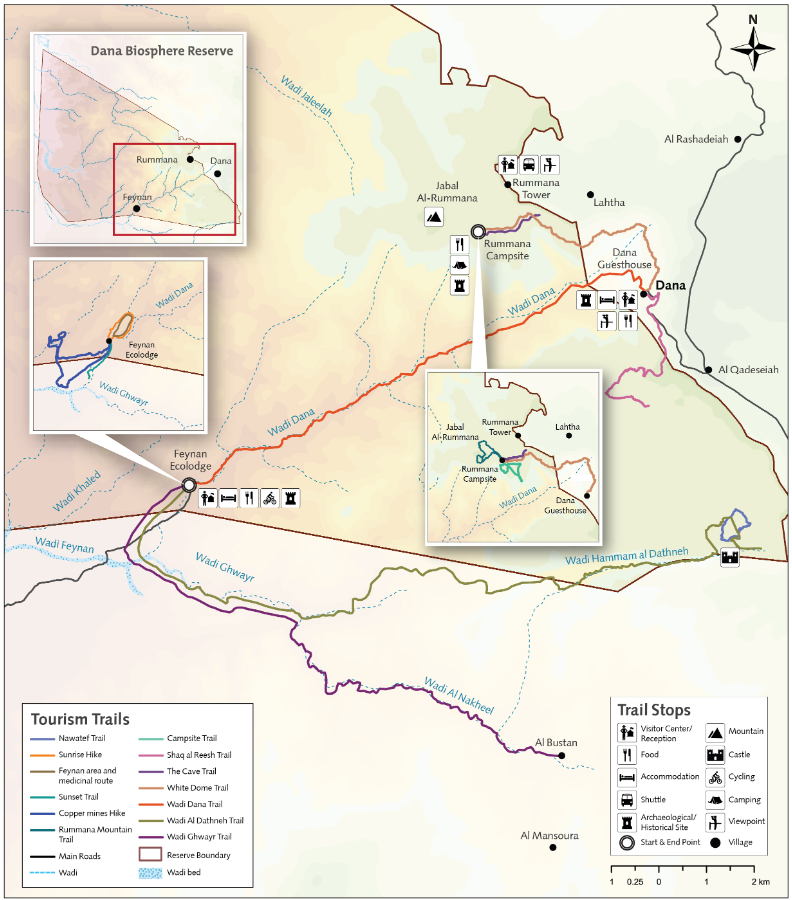 Dana Biosphere Reserve | Jordan Horizons Tours & Travel : A travel ...