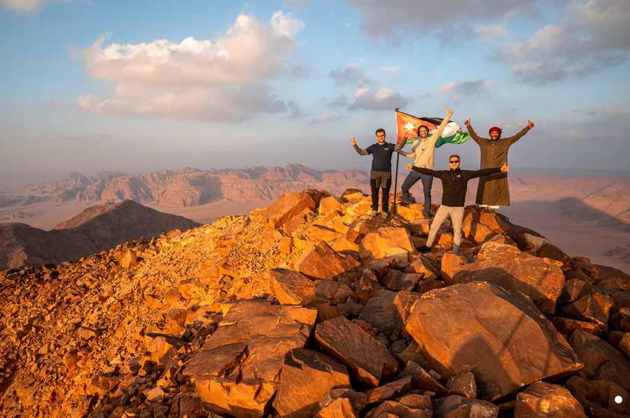 Jordan Hiking Adventure Tour (Dana-Petra-Wadi Rum) for 8 da