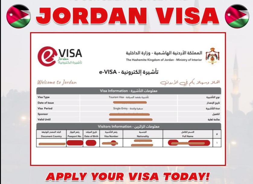 Jordan Visa for Filipino – Updated Rules, Requirements & Easy Guide ...