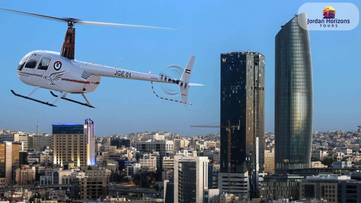 Zuwar-City Helicopter Tour | Jordan Horizons Tours | Jordan
